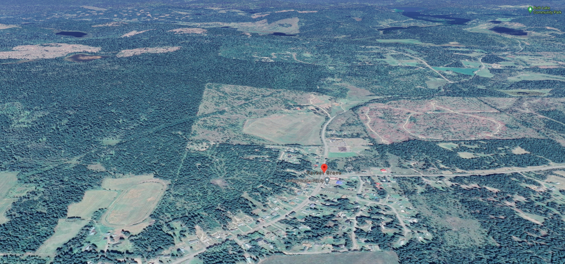 Rural Routes British Columbia - Forest Grove / Dempsey Lake / Forest ...