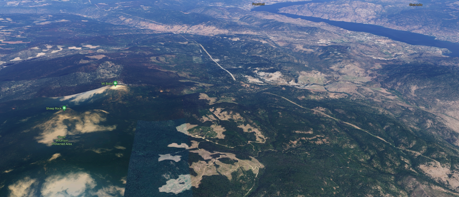 Rural Routes British Columbia - Kaleden / Brent Mountain / Aeneas Lake