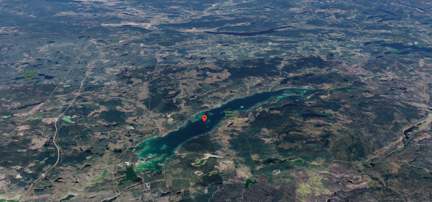 Rural Routes British Columbia - Lone Butte / Deka Lake / Green Lake ...