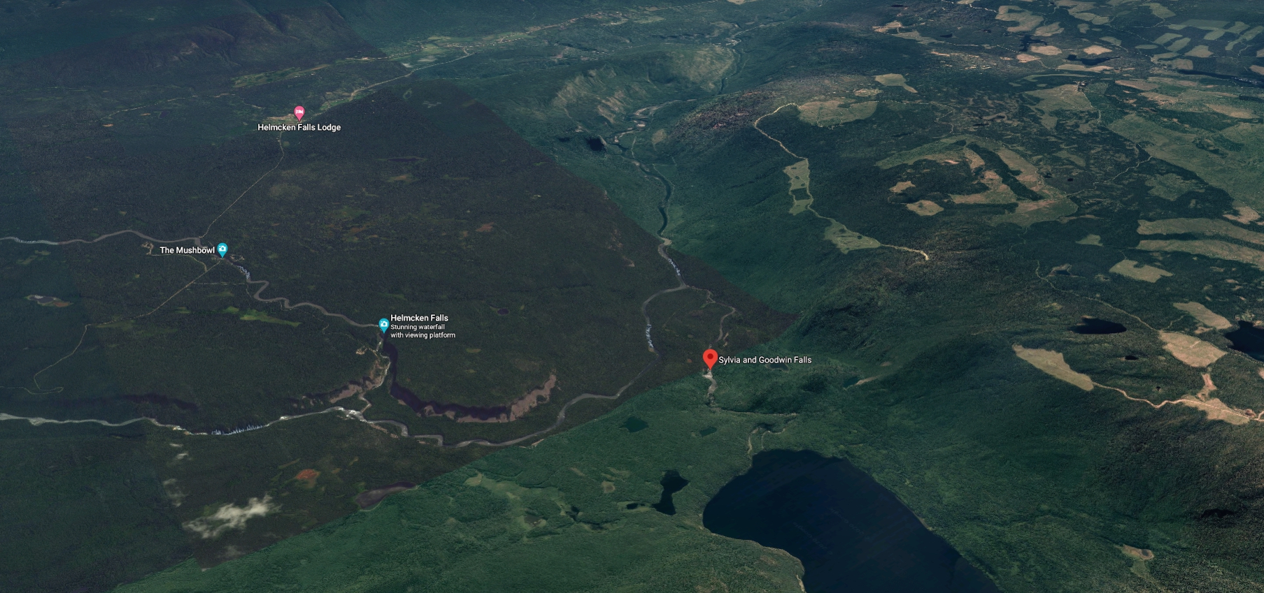 Rural Routes British Columbia - Mahood Falls / Deception Creek ...