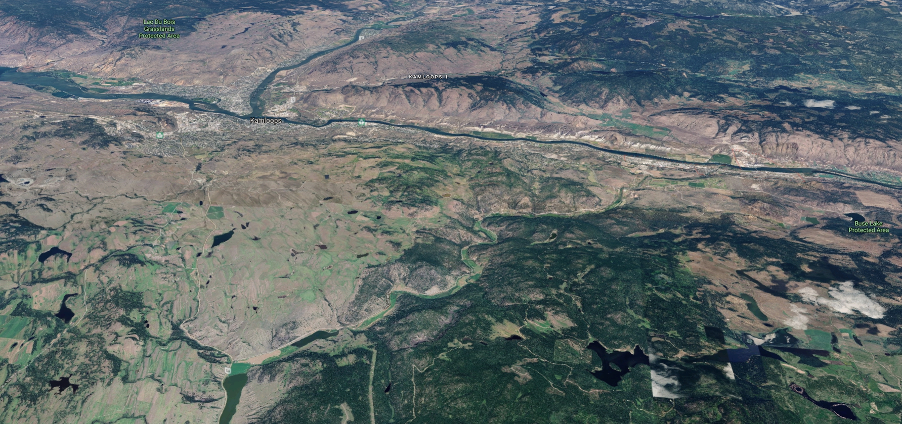 Rural Routes British Columbia - Pritchard / Campbell Creek / Monte ...
