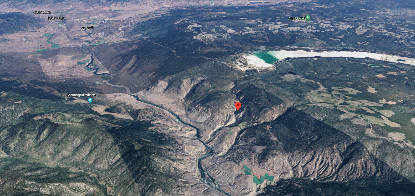 Rural Routes British Columbia - Spences Bridge / Dot / Pimainus Creek ...