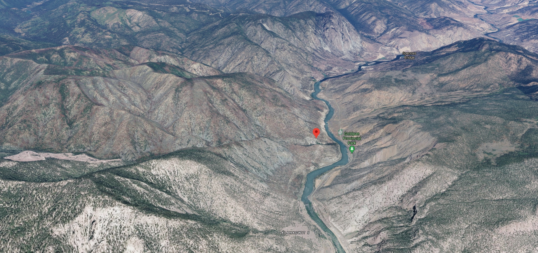 Rural Routes British Columbia - Spences Bridge / Dot / Pimainus Creek ...