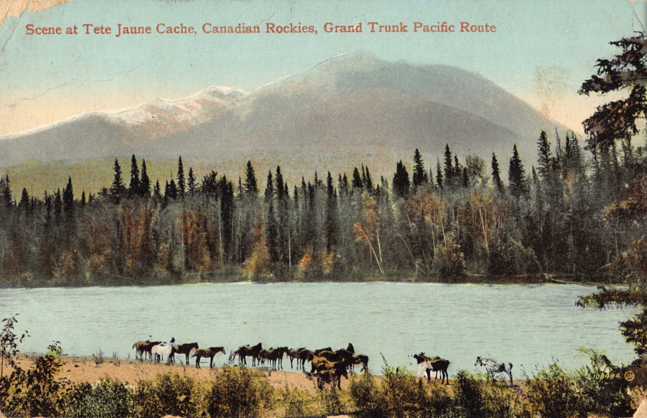 Rural Routes British Columbia - Tête Jaune Cache / Berg Lake