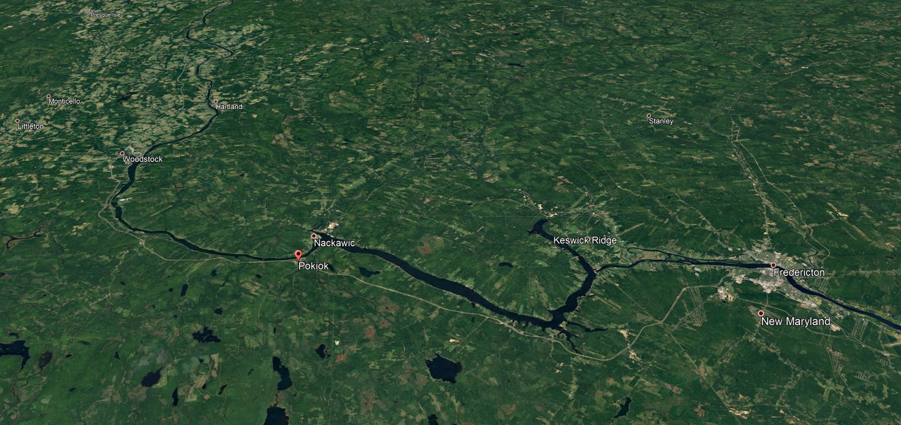 Rural Routes New Brunswick - Pokiok